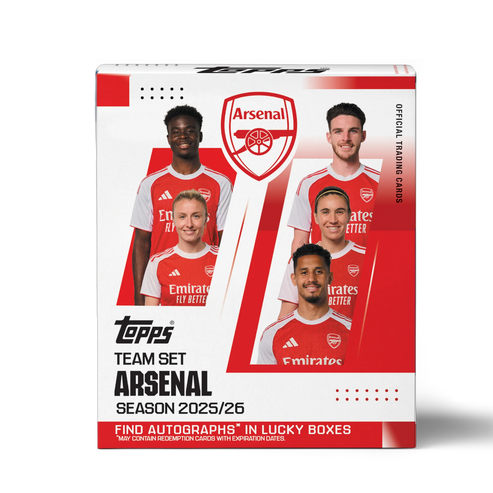 Topps Arsenal Team 2025/26 Set – Sports Cards Worldwide