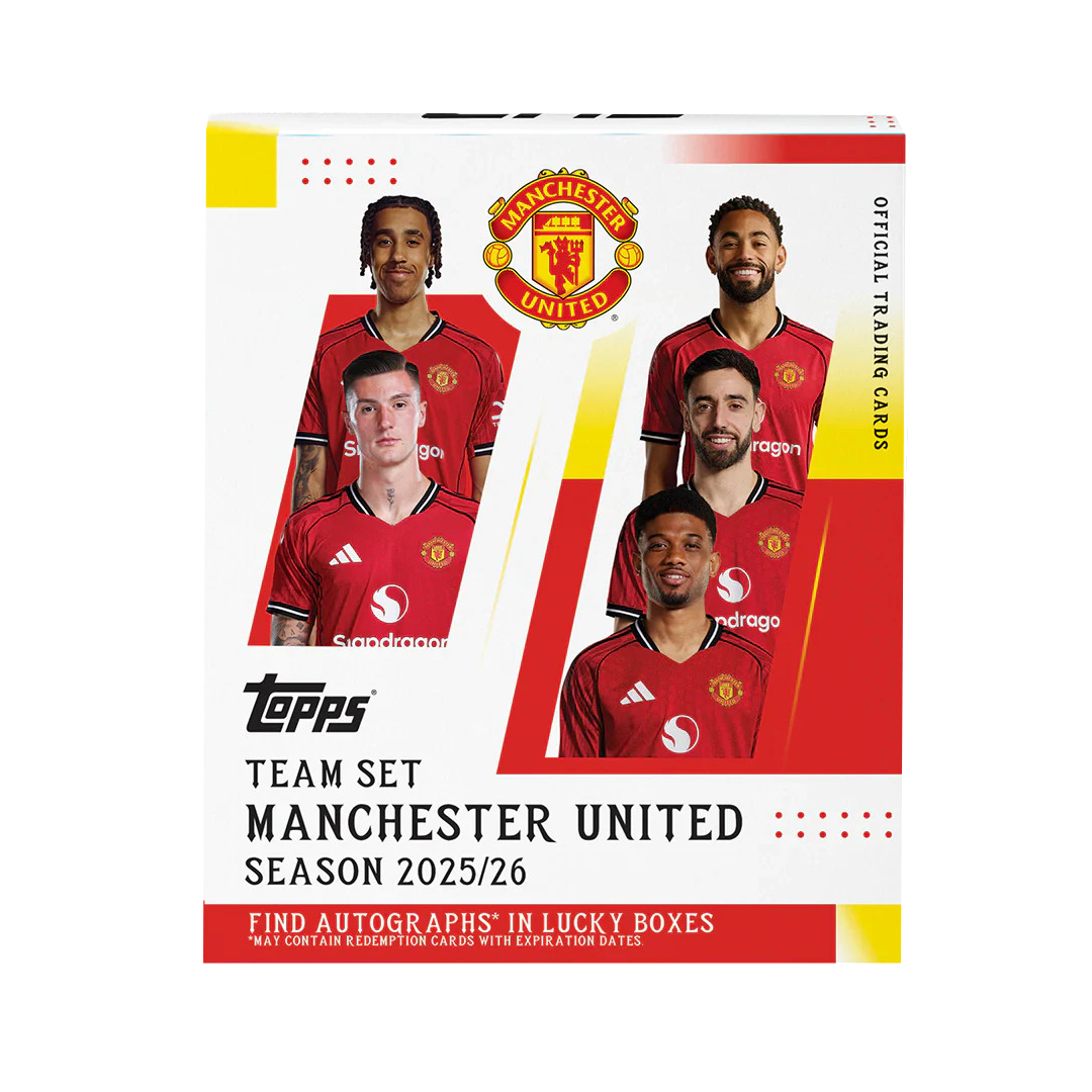 Topps Manchester United Team 2025/26 Set – Sports Cards Worldwide