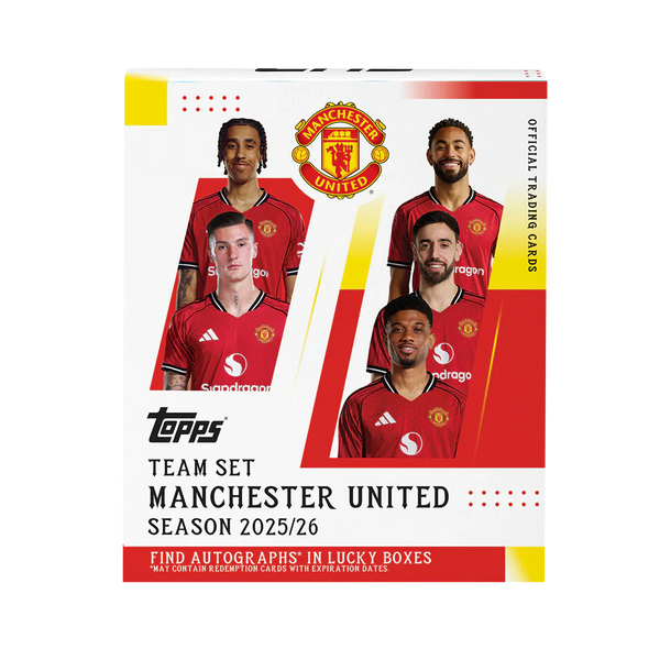 Topps Manchester United Team 2025/26 Set – Sports Cards Worldwide